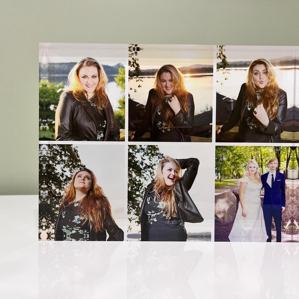 Acrylic Photo Block Collage - Etsy