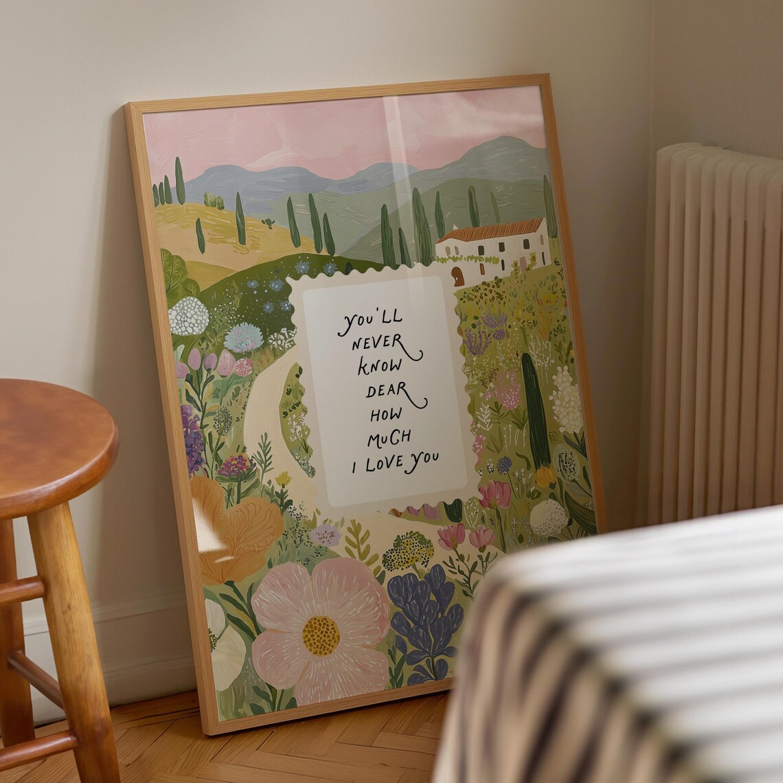 You'll Never Know Dear Print: Floral Nursery Decor (digital Download ...