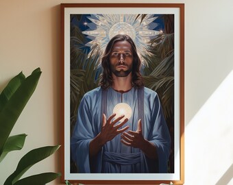 Religious Posters the Holy Trinity Christian Wall Art Catholic Wall Art ...