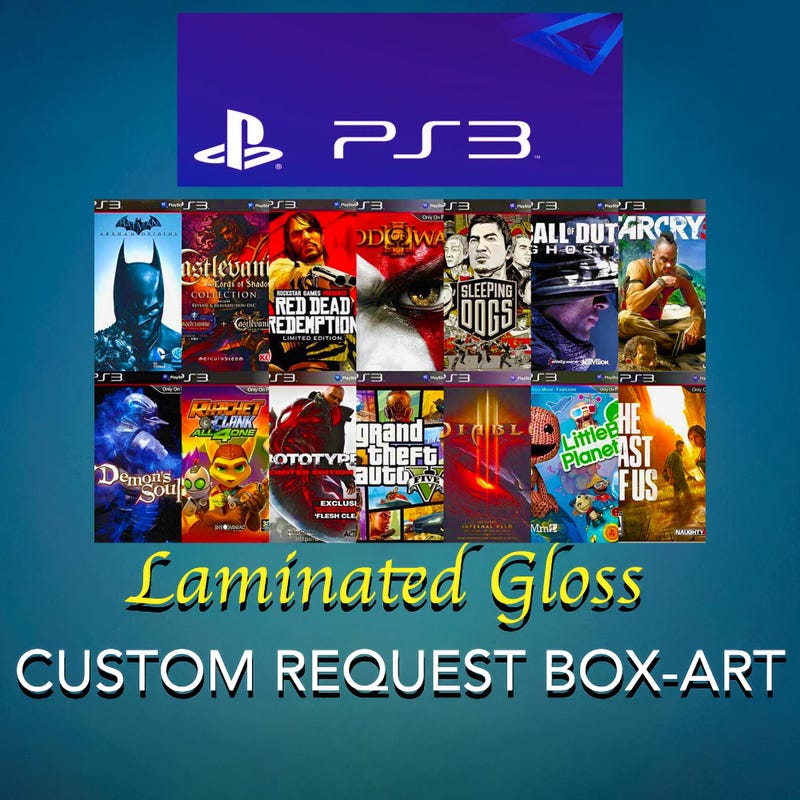 Ps3 Games - Etsy