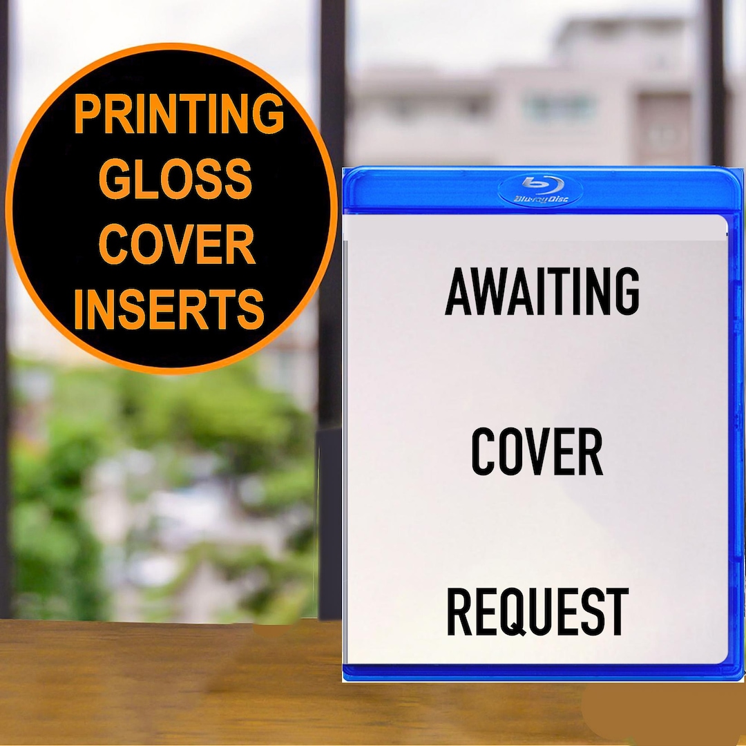 Custom Blu-ray Case Cover Print: Glossy Box Art Insert Boxart. - Etsy