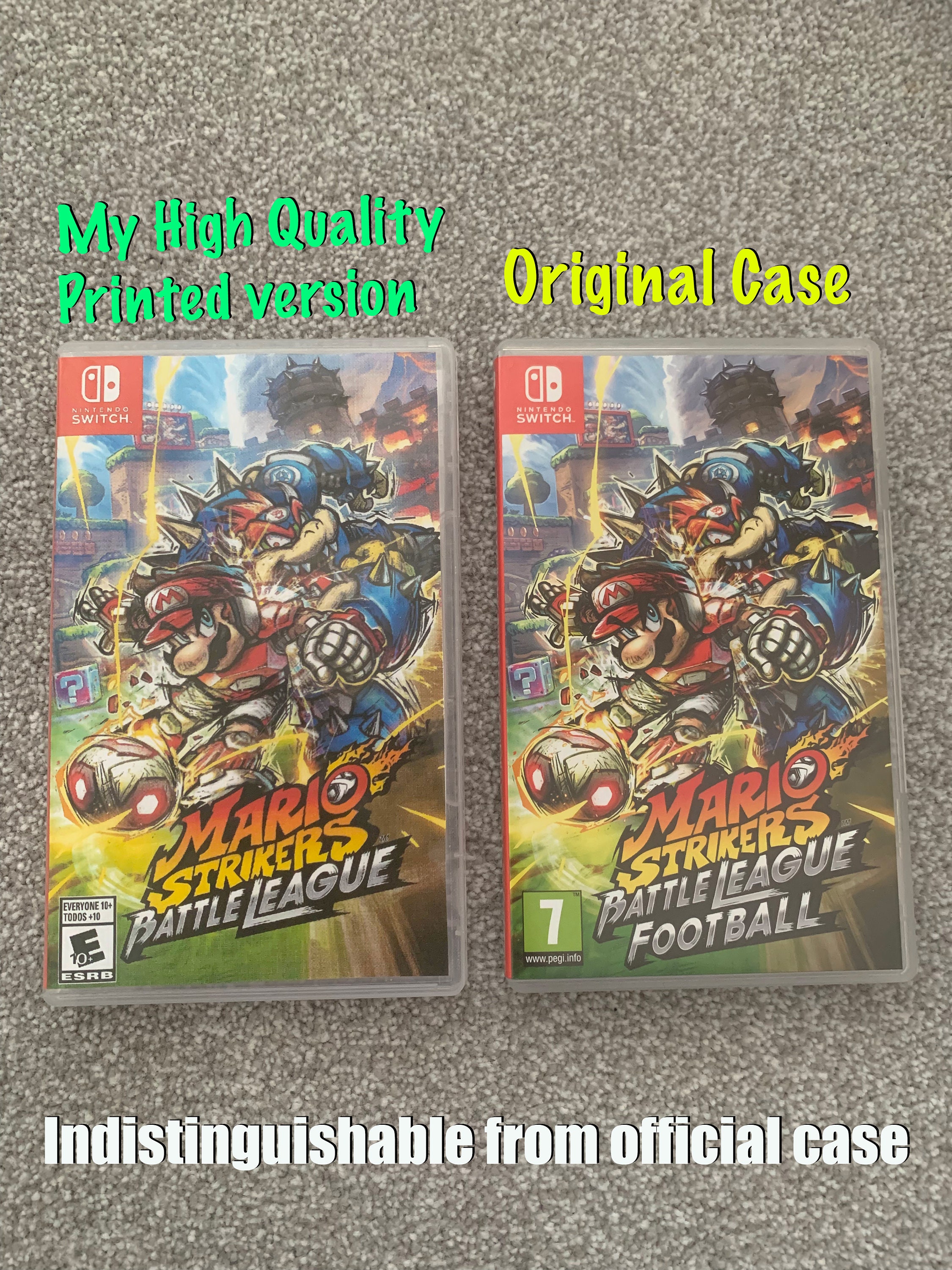 Nintendo Switch Boxes Custom Replacement Case and Art, 100's of Game ...