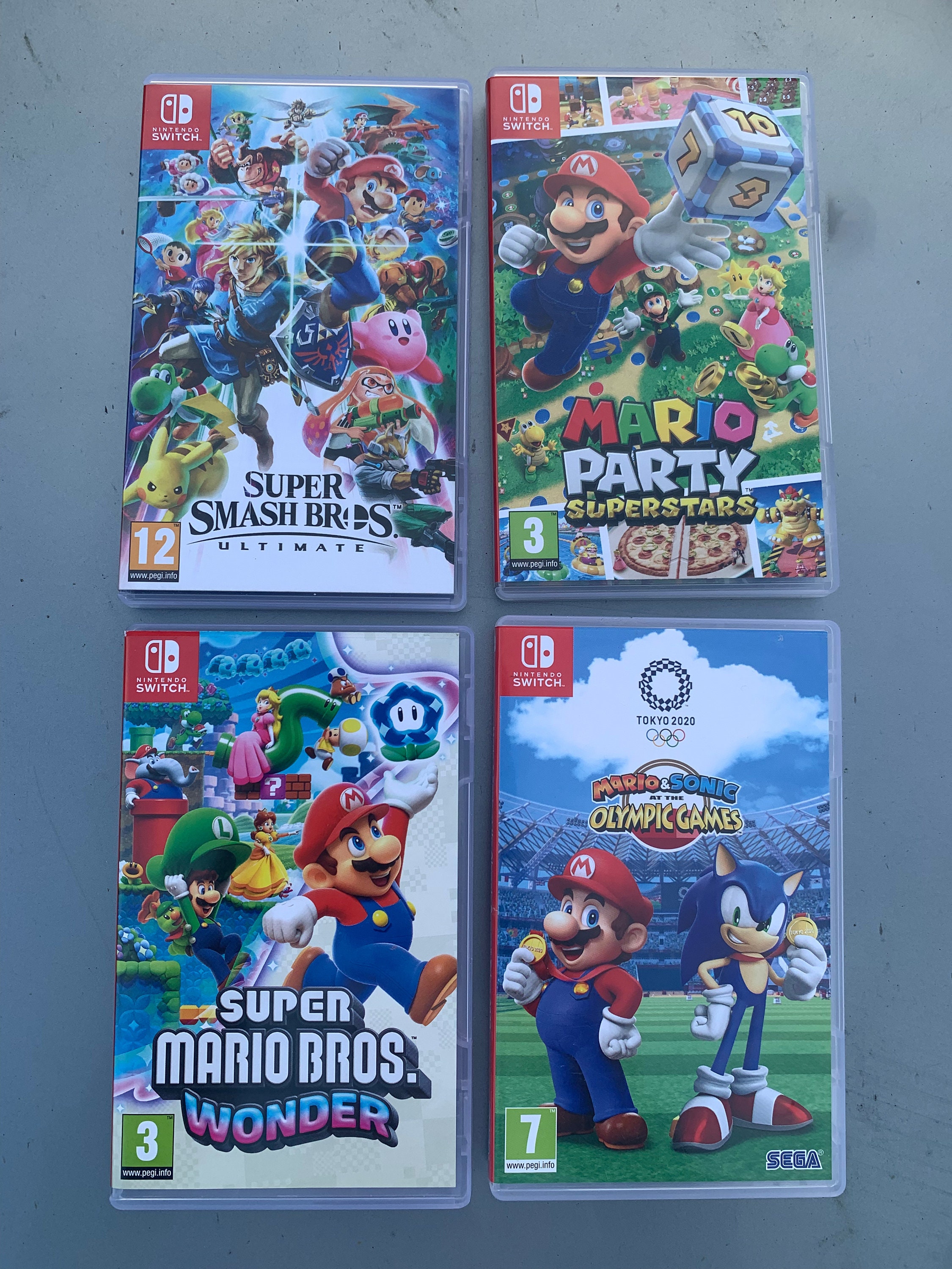 Nintendo Switch Boxes Custom Replacement Case and Art, 100's of Game ...