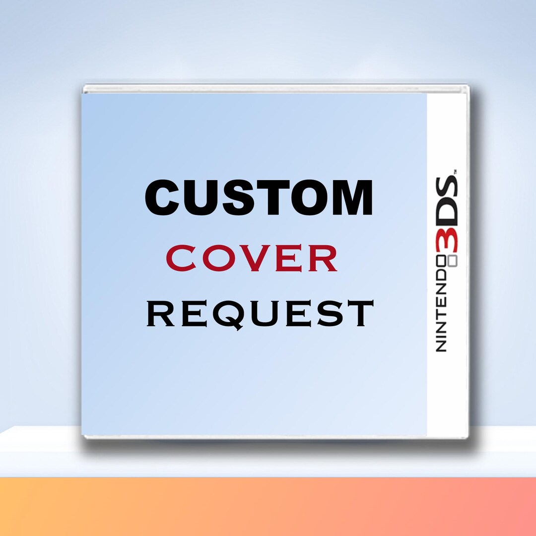 Nintendo 3DS Gloss Boxart. Cut to Fit the Nintendo Box Cases ...