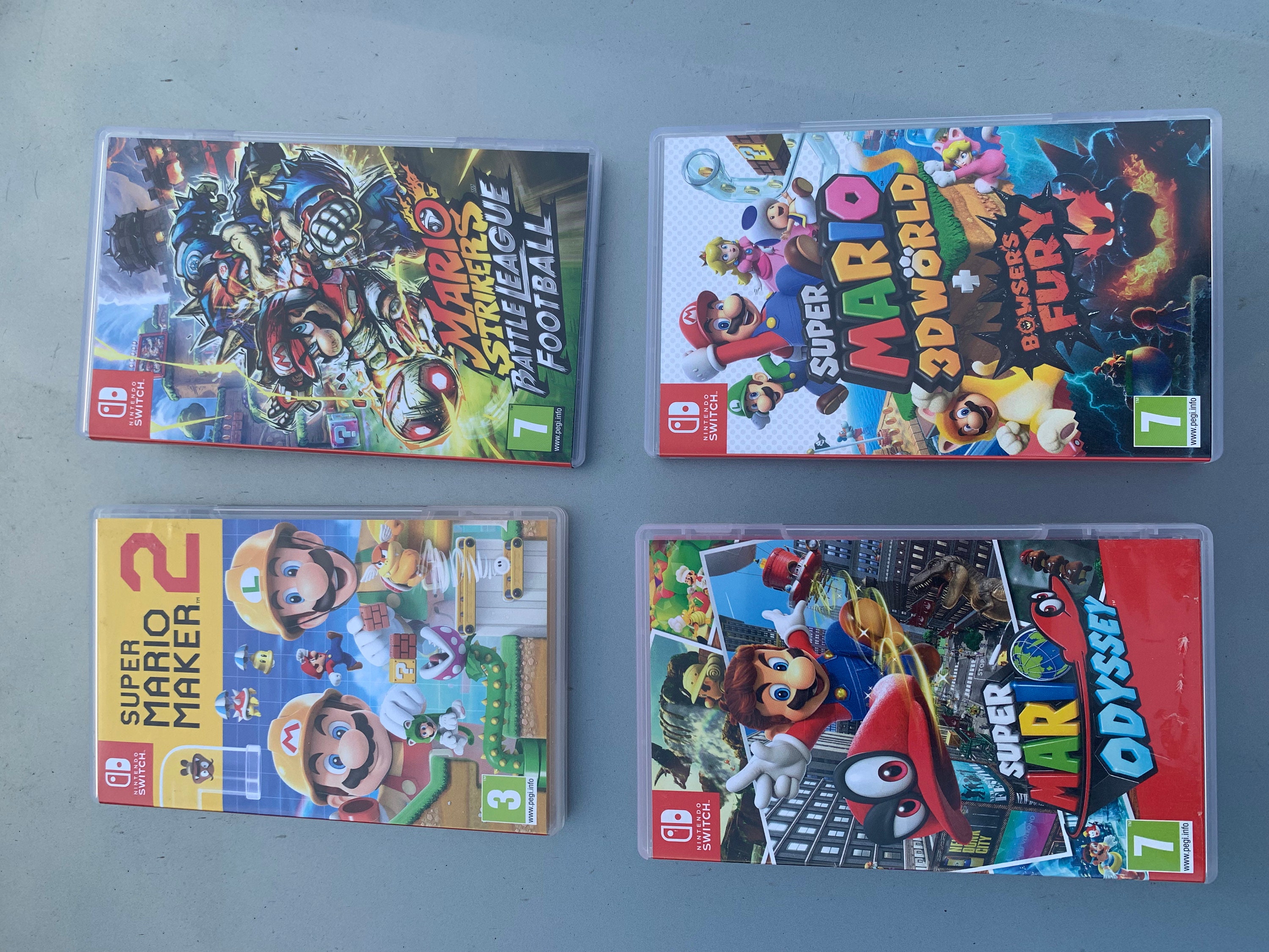 Nintendo Switch Boxes Custom Replacement Case and Art, 100's of Game ...