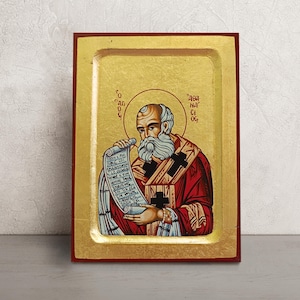 St Athanasius the Great Icon Greek Orthodox Icon Saint Athanasius of ...