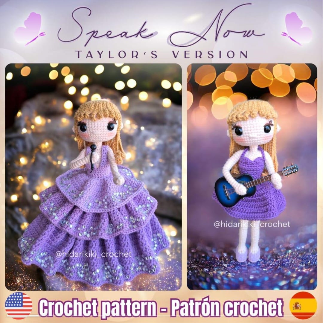 PDF Digital Crochet Pattern Tay With Two Outfits. Amigurumi Tutorial ...