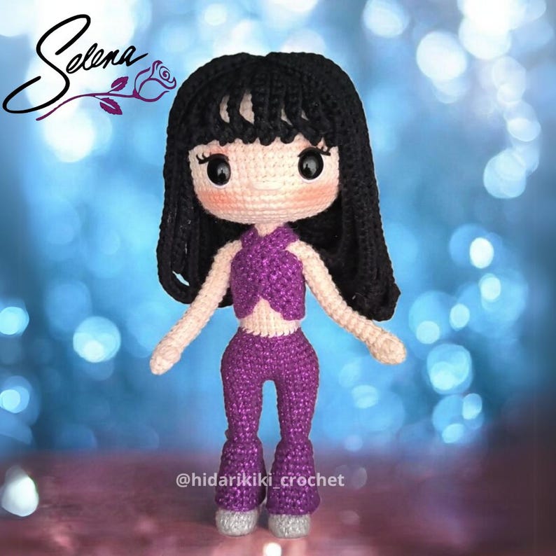 Rapper Singer Amigurumi Doll Crochet Pattern – DIY Handmade Figurine ...