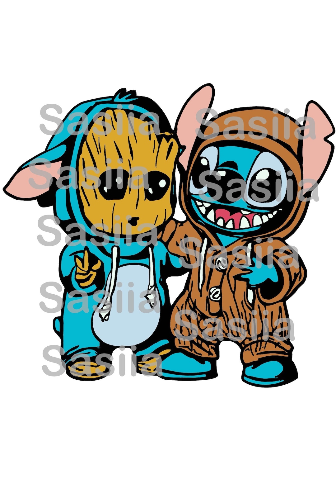 PNG Stitch Groot - Etsy