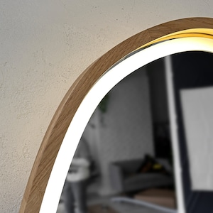 Irregular Mirror, Asymmetrical LED Mirror, Led Vanity Mirror Irregular ...