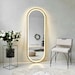 Circle LED Mirror With Shelf, Round Mirror, Makeup Mirror, Circle ...