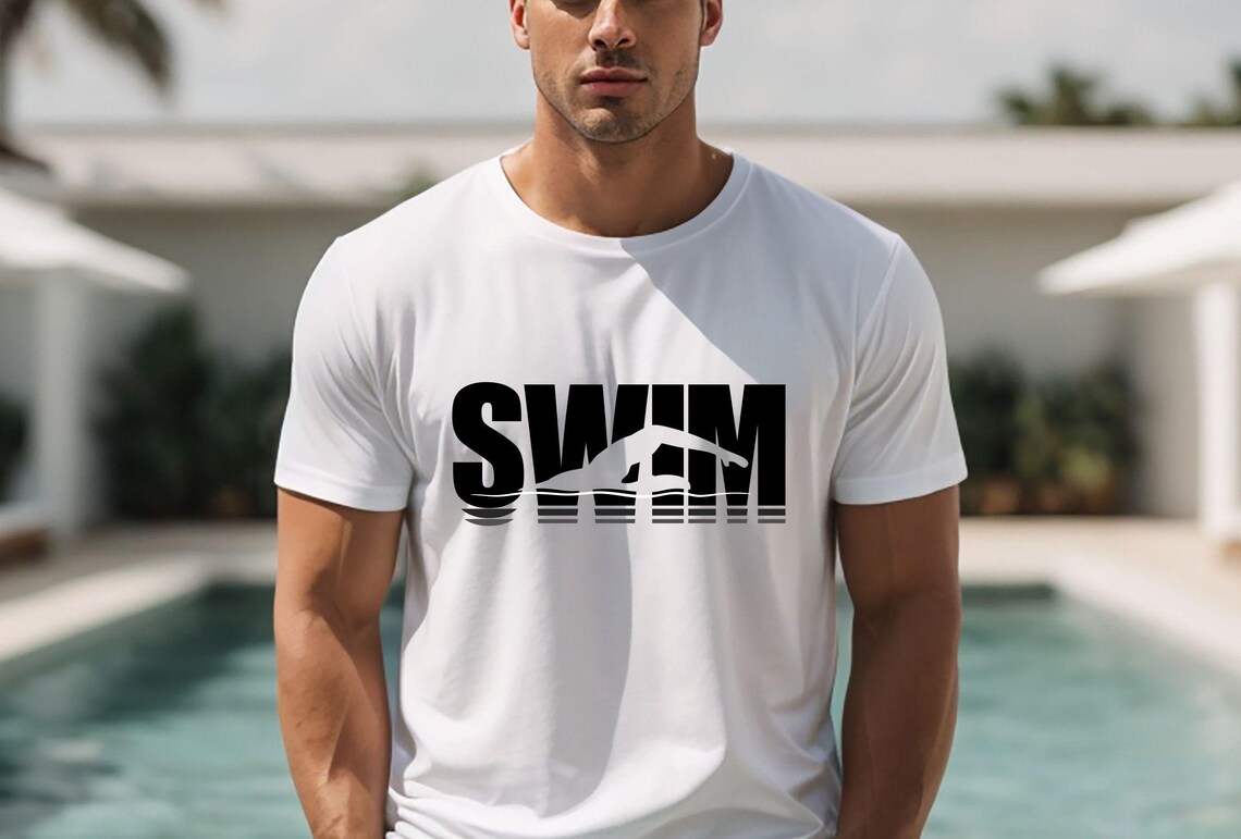 Swim Svg Swimming Svg Swim Svg Png Swimmer Silhouette Svg Cut Design ...