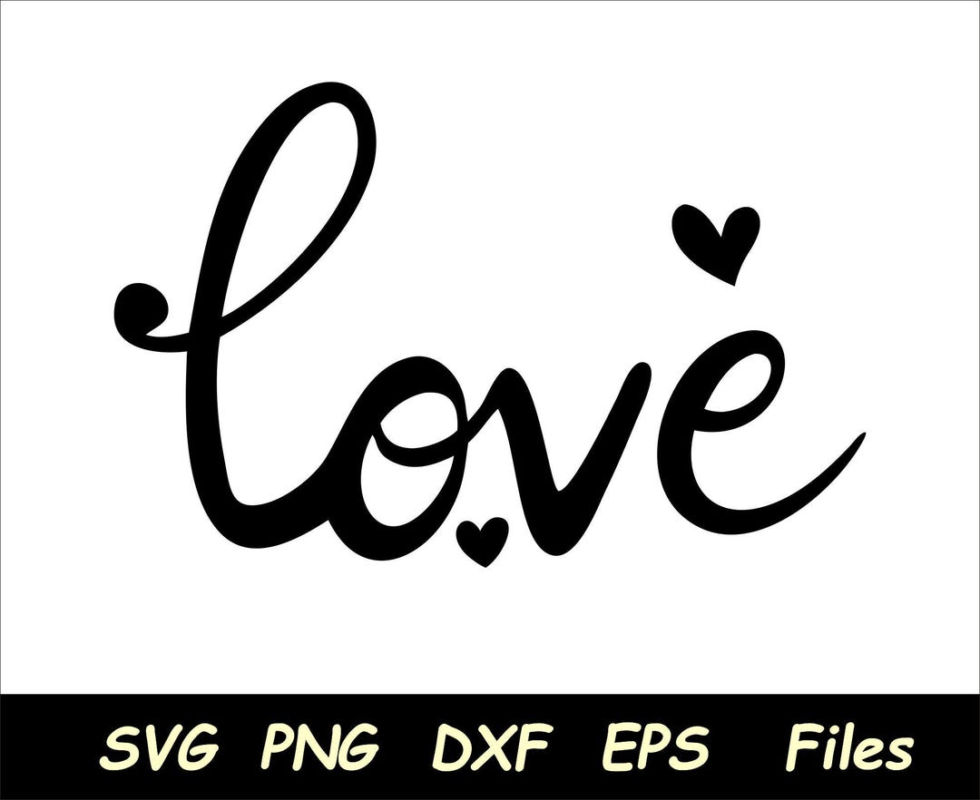 Love SVG PNG Design Love Png Clipart Valentine's Day Love Png ...