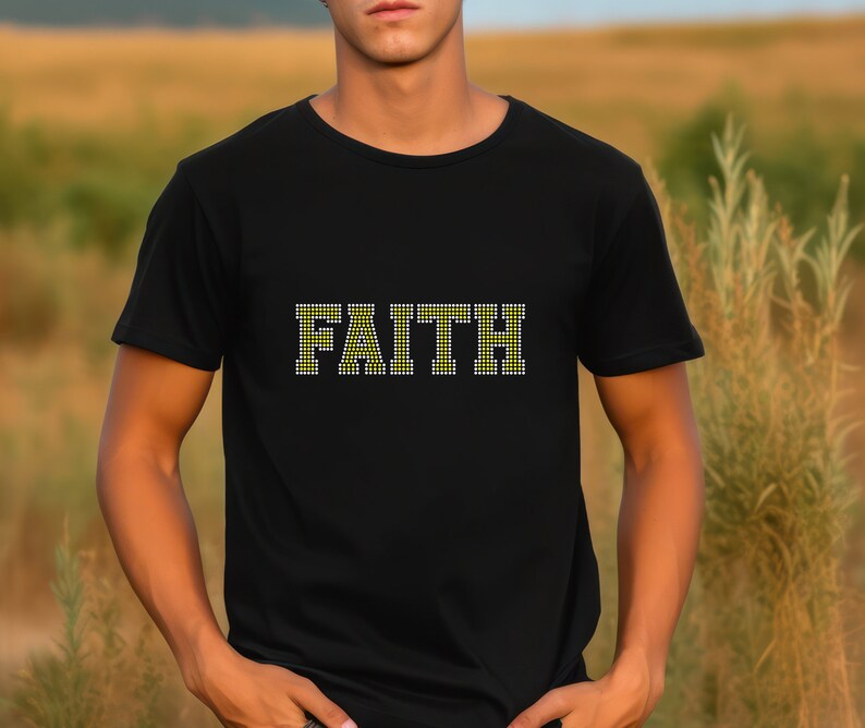 Rhinestone Faith Template Rhinestone Religious Template Svg Png Eps ...