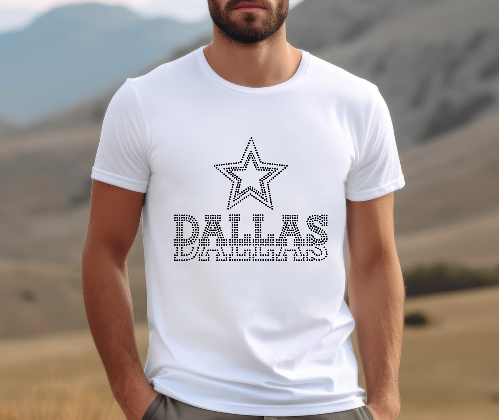 Rhinestone Dallas Template Svg Rhinestone SS10 Dallas Design Png Eps ...