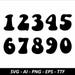 Groovy Font SVG Groovy Alphabet and Numbers Svg Retro Groovy Alphabet ...