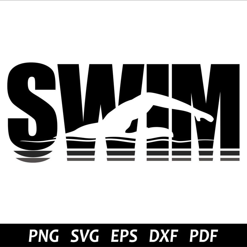 Swim Team Clipart Svg - Etsy