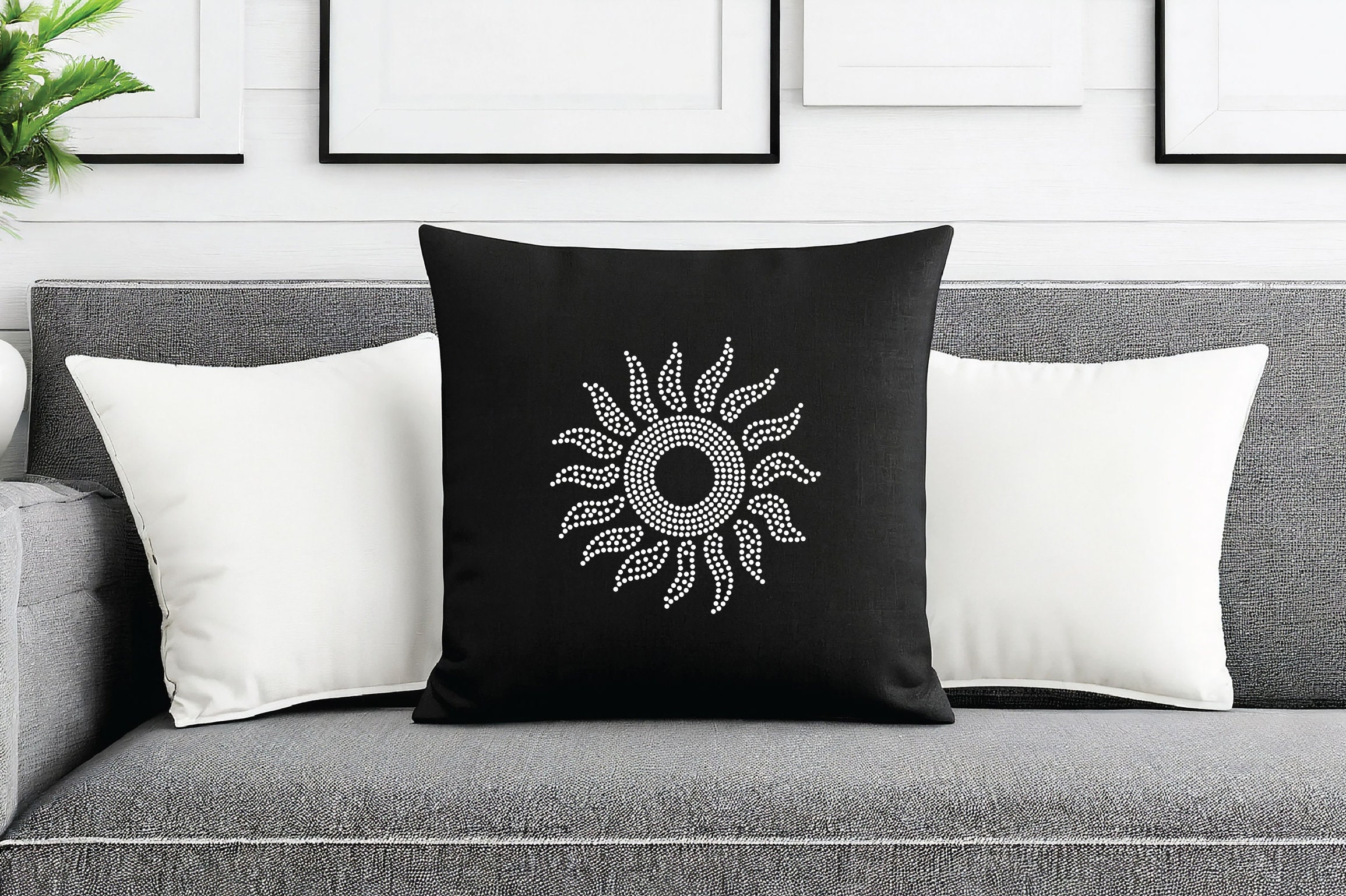 Rhinestone Sun Template: SS10 Sun Design (digital Download) - Etsy