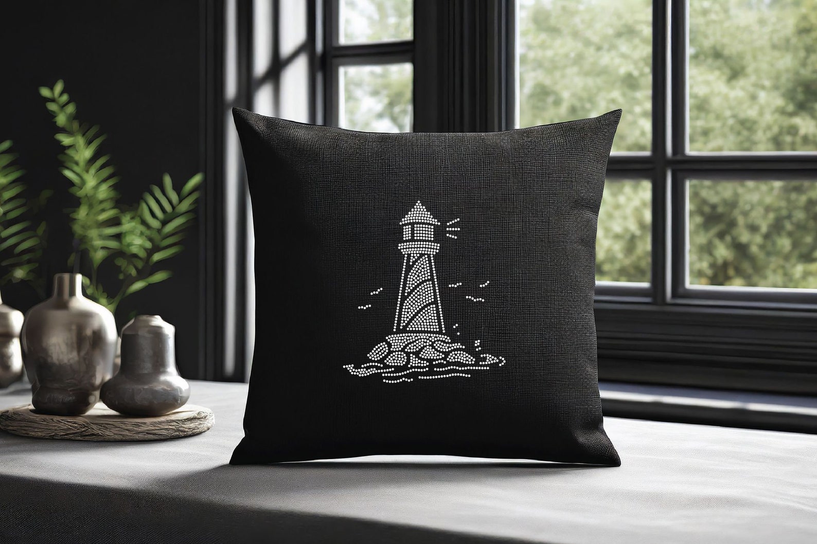 Rhinestone Lighthouse Template Rhinestone Lighthouse Ss10 Template Svg ...
