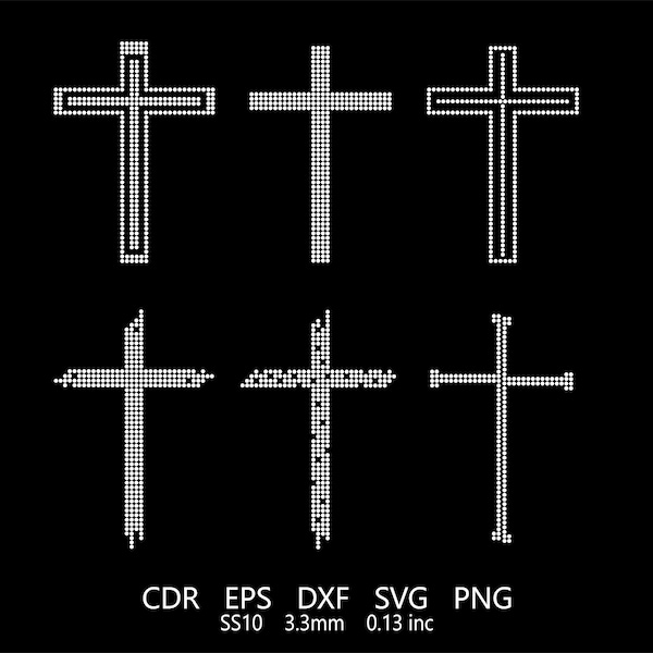 Christian Rhinestone - Etsy