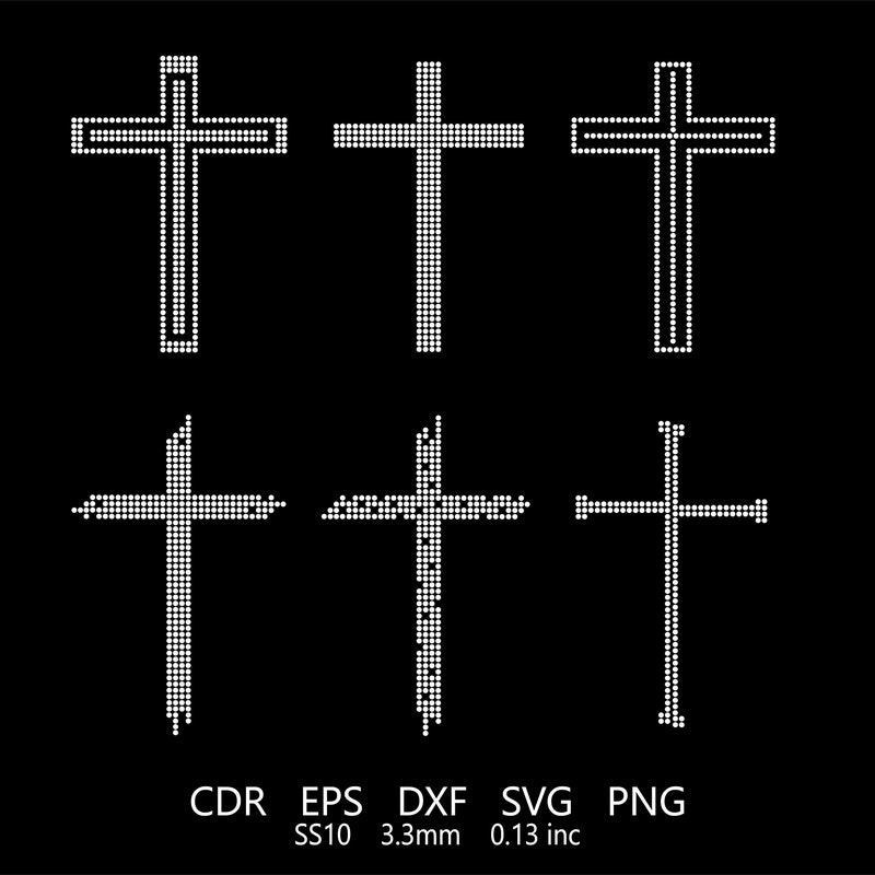 Christian Rhinestone - Etsy