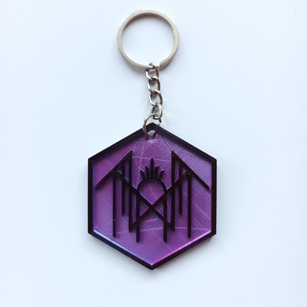 3d Printed Logo Keychain - Etsy UK