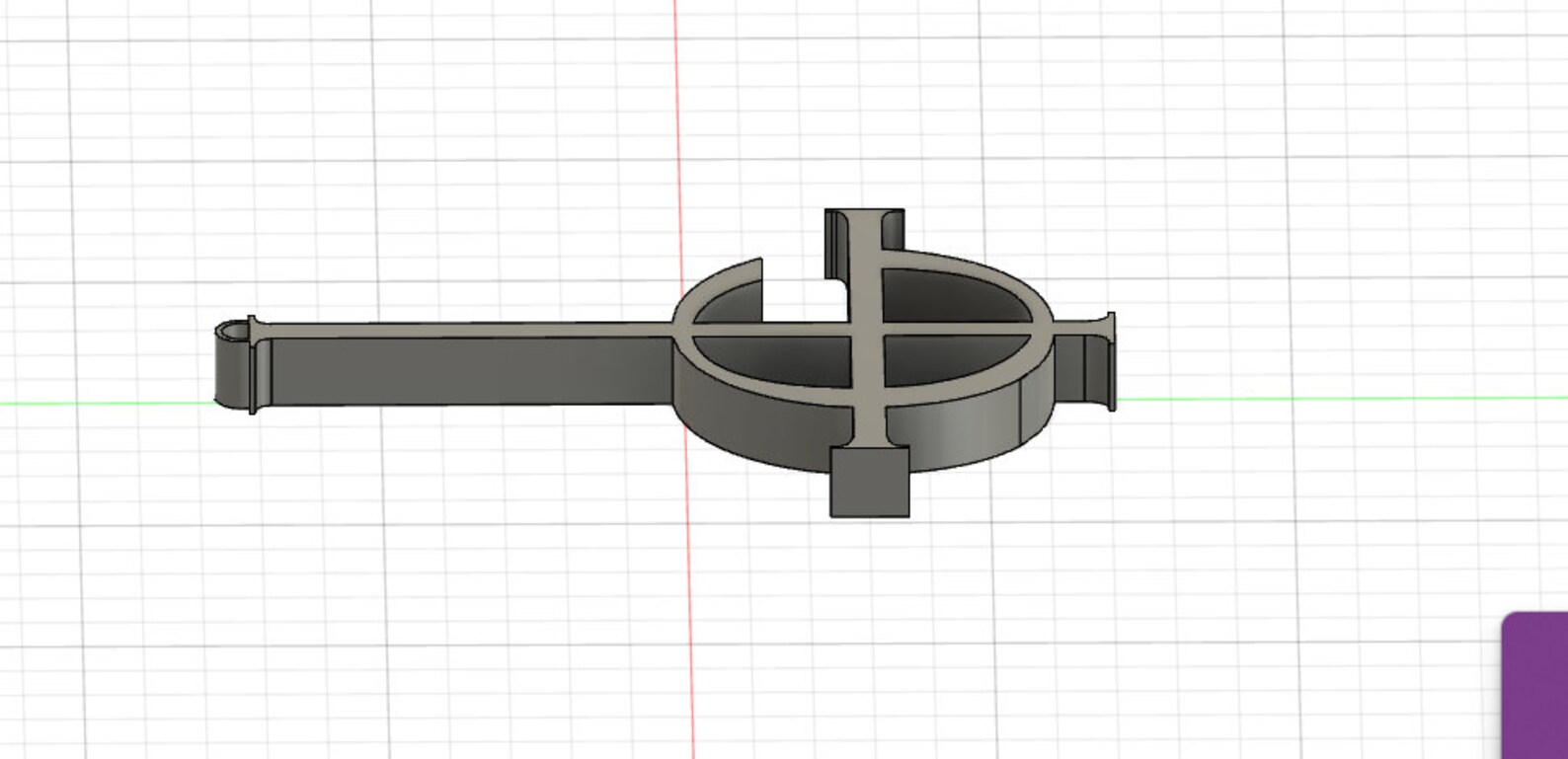 Ghost Bc Grucifix Keyring STL File - Etsy