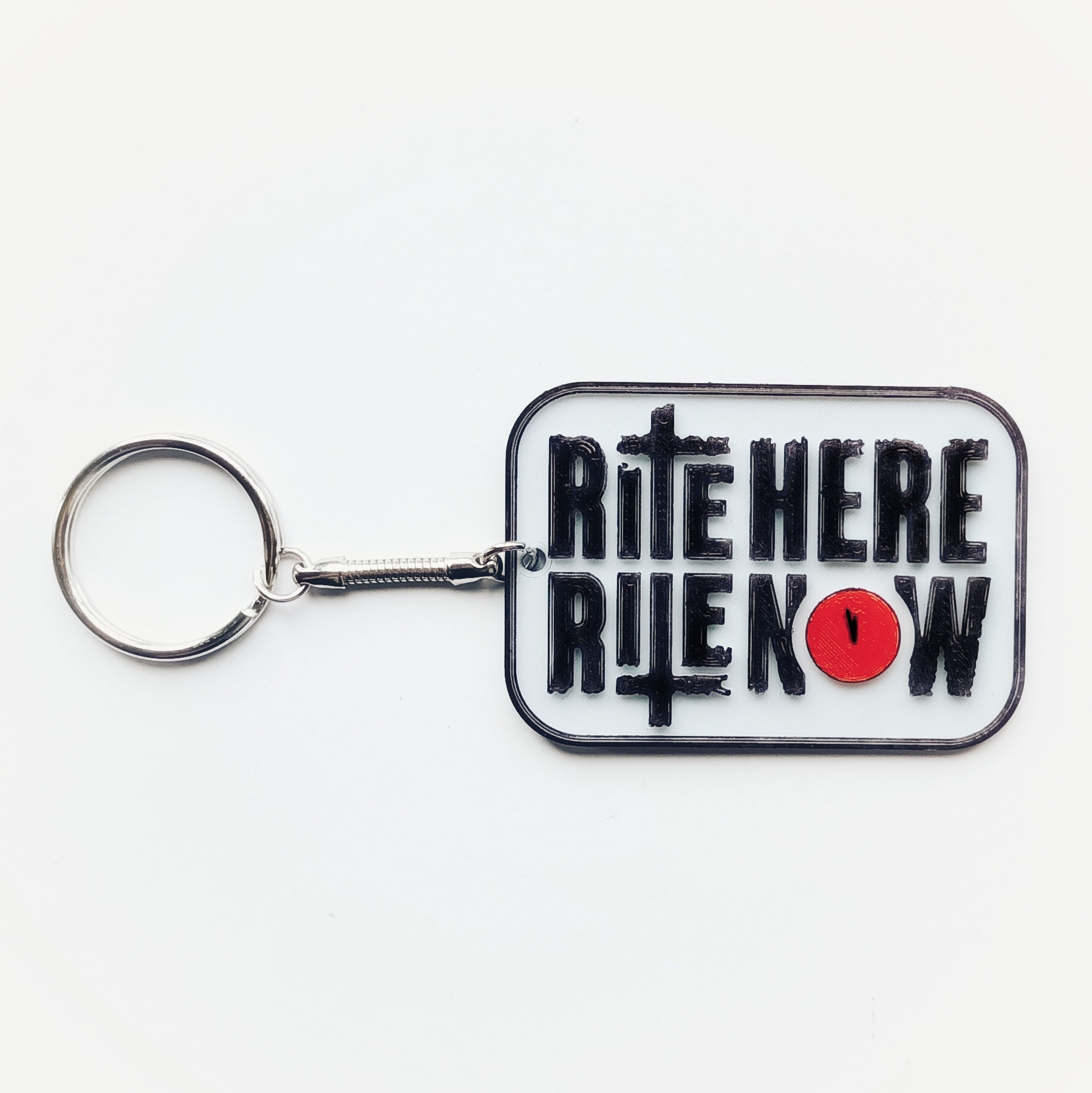 The Band Ghost Rite Here Rite Now Logo Keychain - Etsy