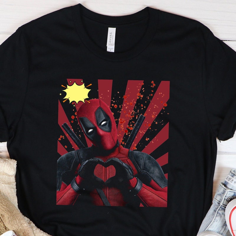 Deadpool Heart Hands - Etsy
