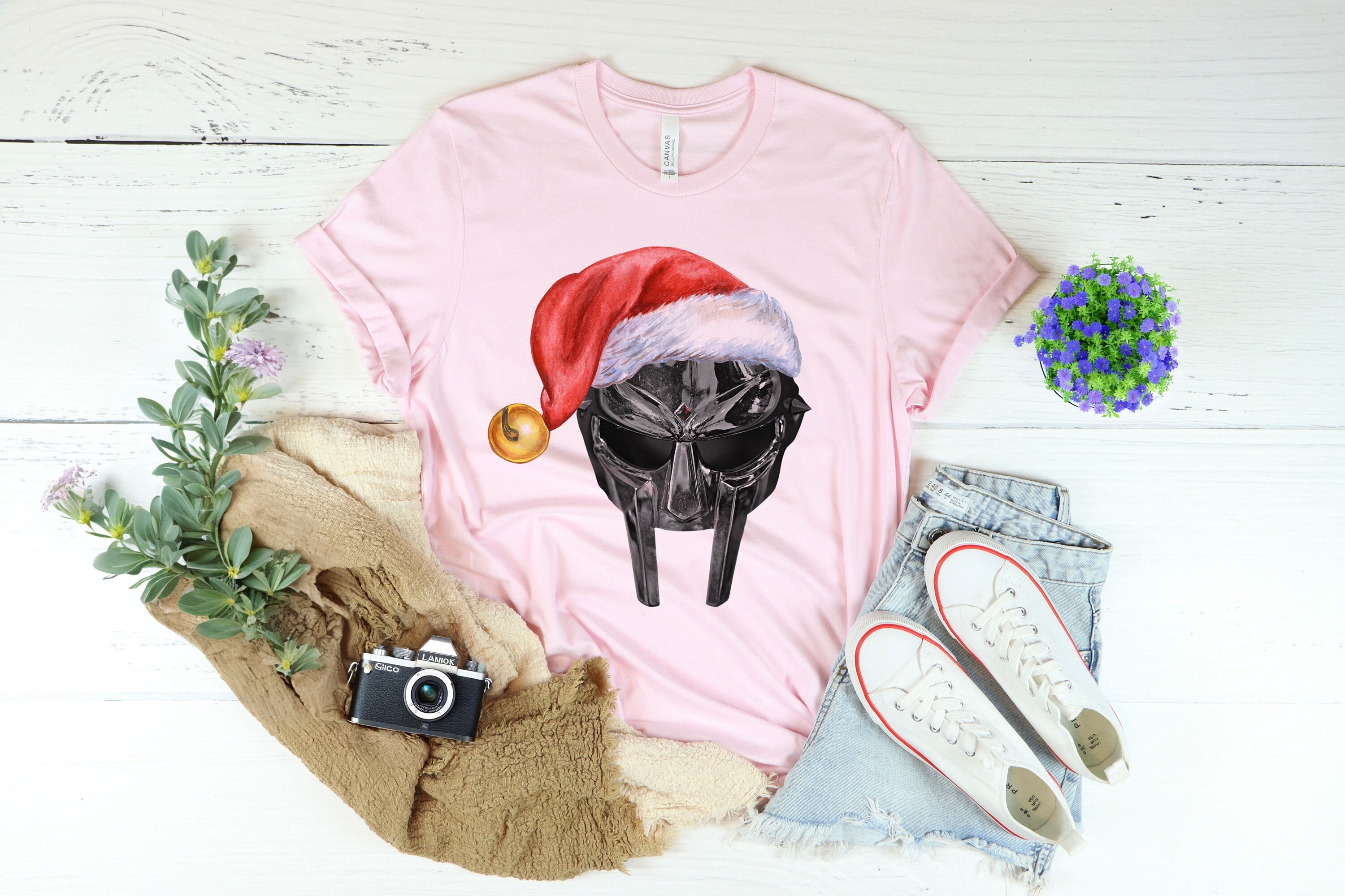 MF DOOM Christmas Retro T-shirt, Doom Unisex T-shirt, Oldscholl Rap T ...