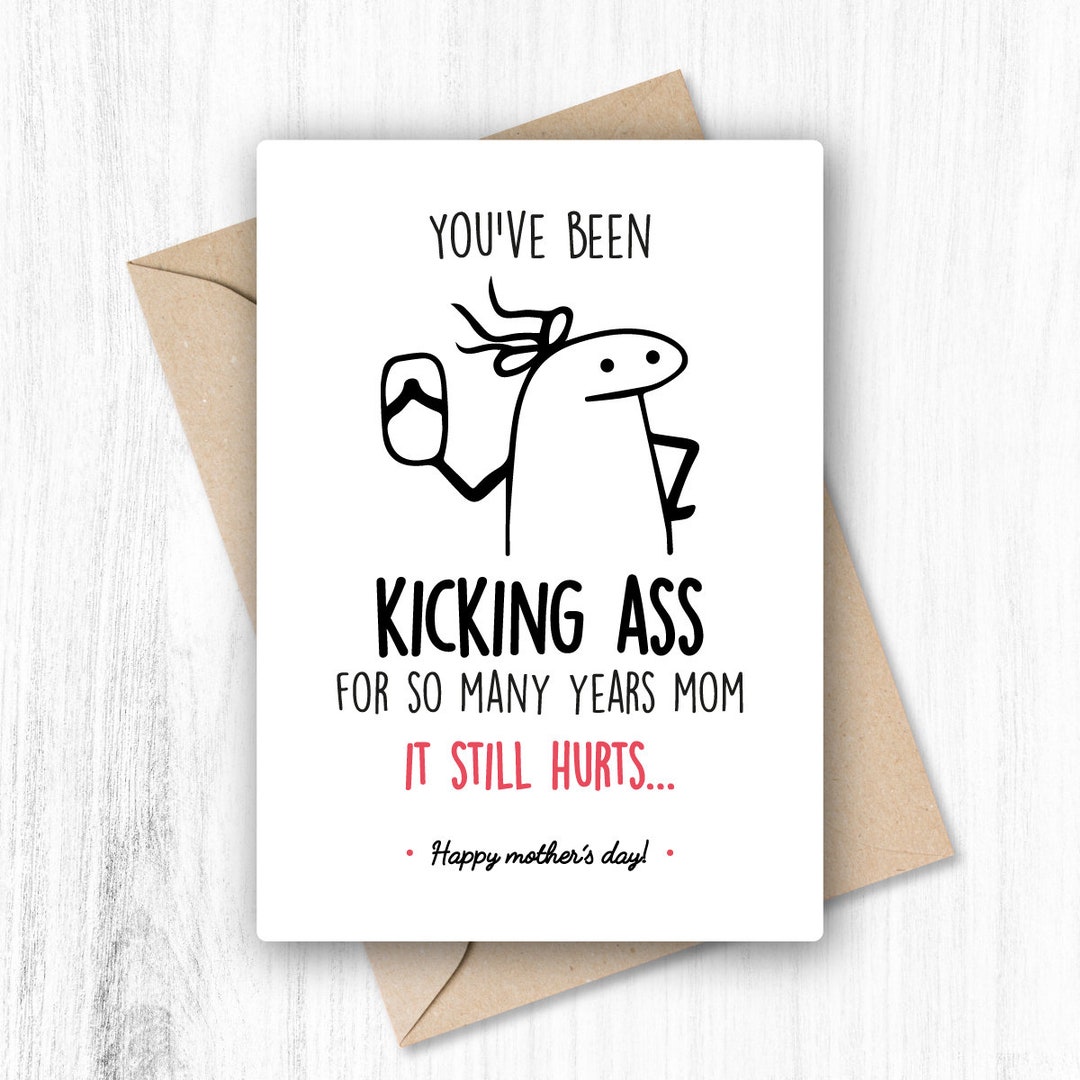 Funny Mothers Day Card, Mothers Day Card Printable, Mother's Day Card ...