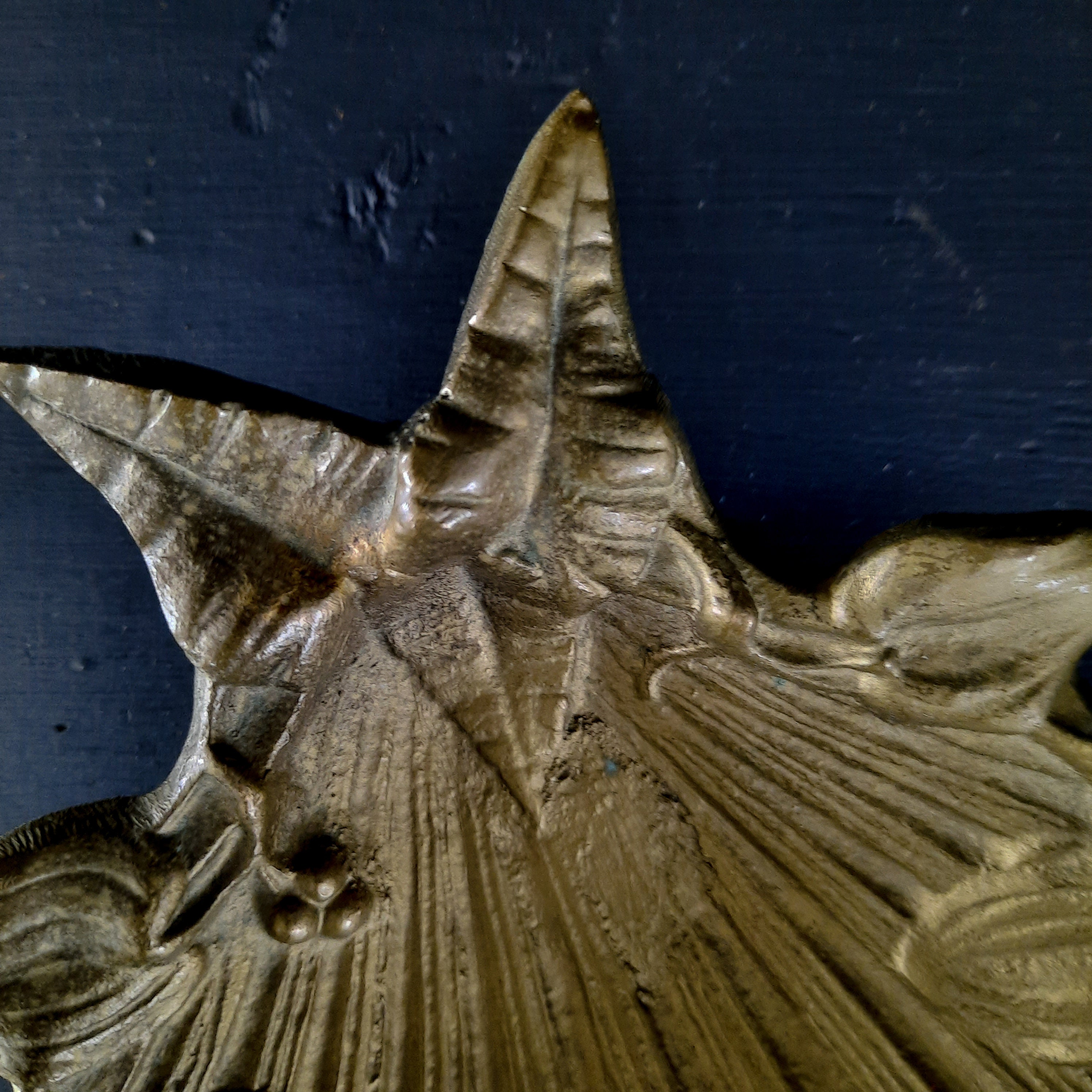 Antique Acanthus Leaf Bronze Dish - Etsy