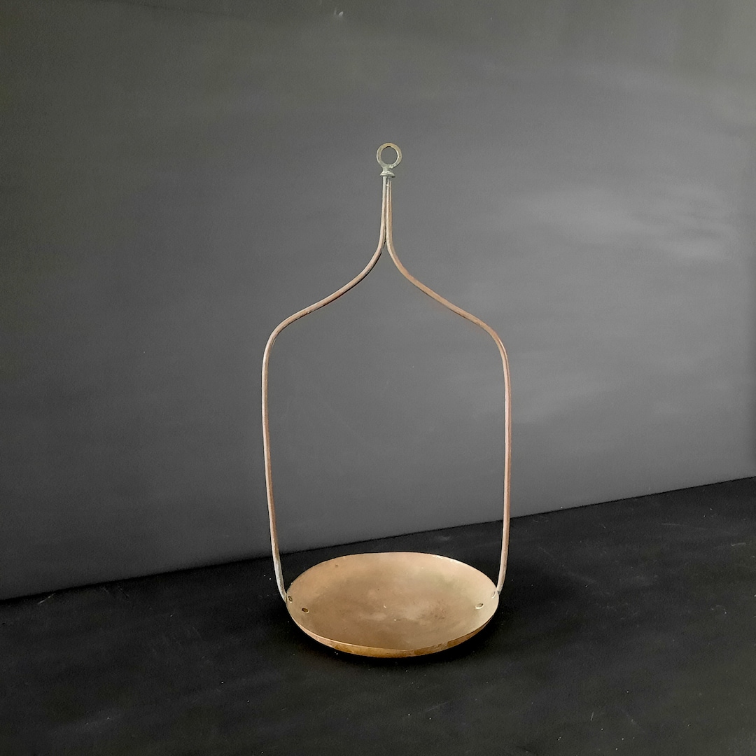 Vintage Brass Balance Scale Tray, Antique Libra Weight Plate, Esoteric ...