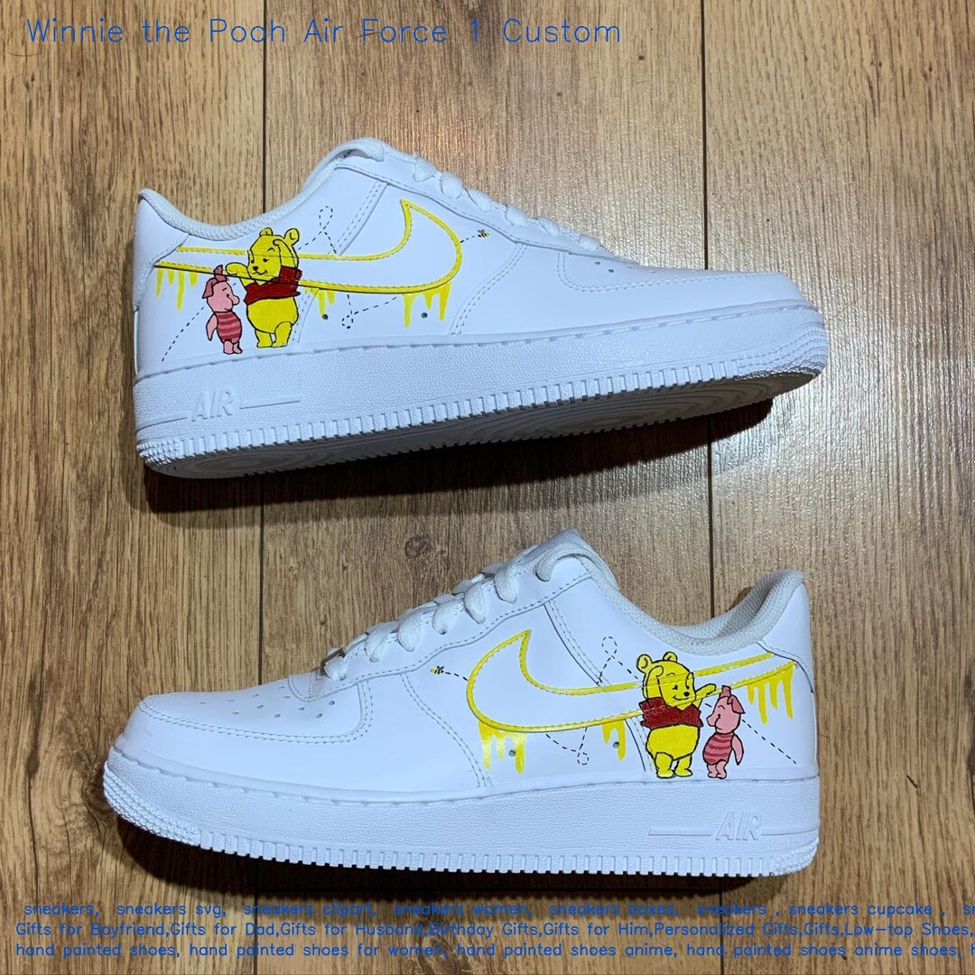 Winnie the Pooh Air Force 1 Custombuy Now: Luxetsy.com/pu-287 - Etsy