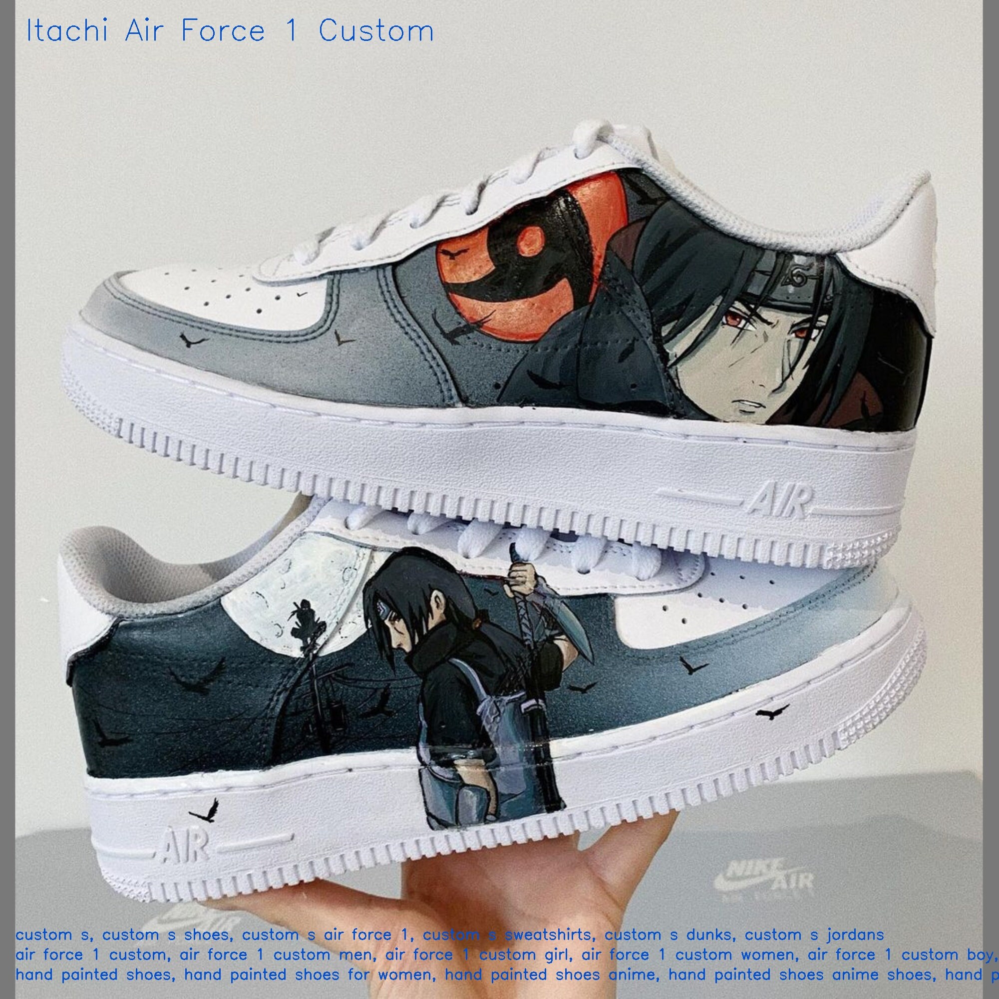 Itachi Air Force 1 Custombuy Now: Luxetsy.com/pu-329 - Etsy
