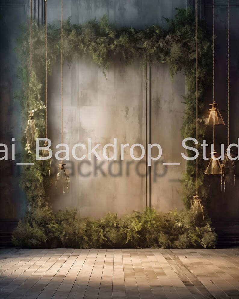 Garden Set of 13 Digital Backdrops, Maternity Backdrop Overlays, Studio ...