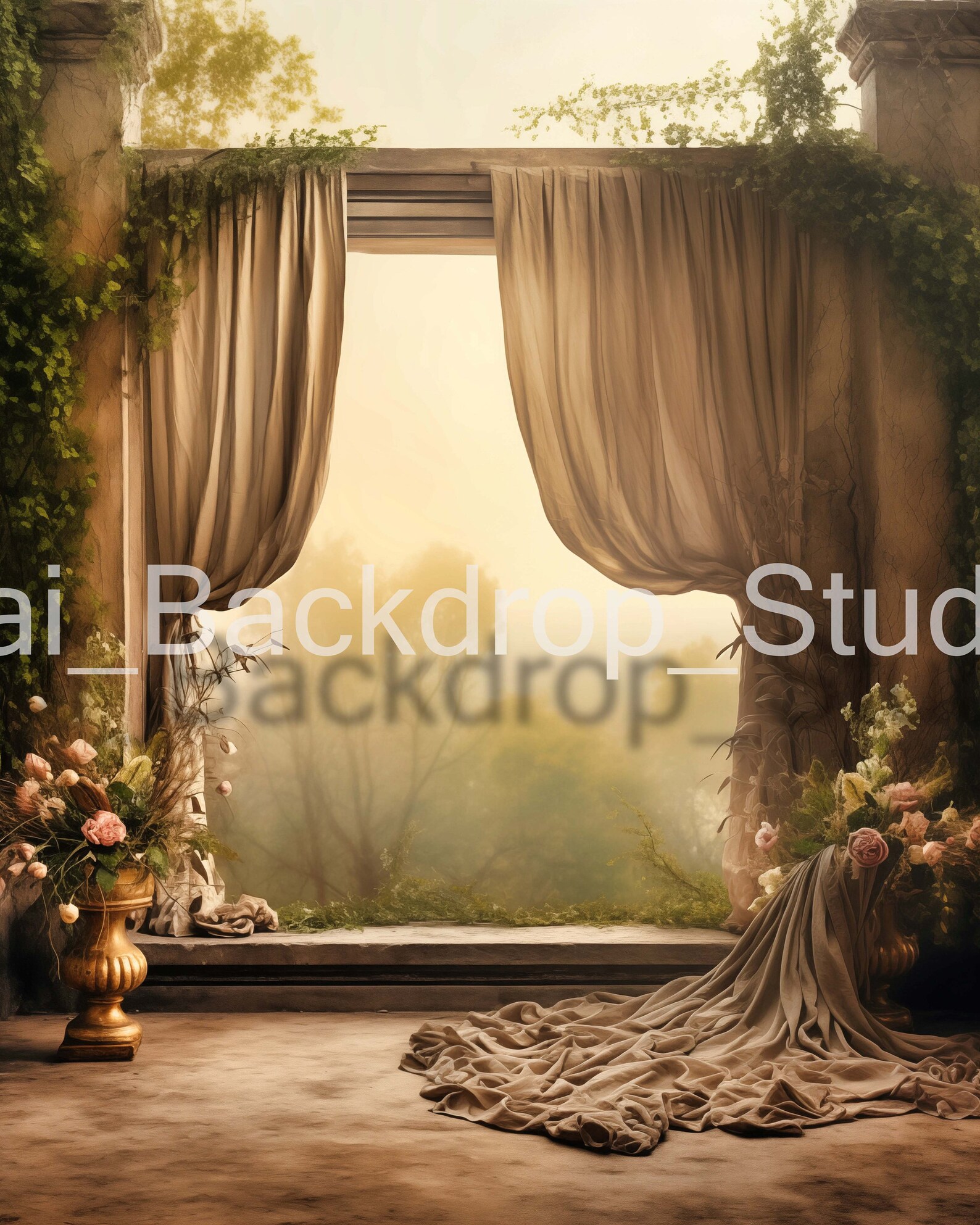 Scenic Outlook Set of 8 Digital Backdrops, Maternity Backdrop Overlays ...