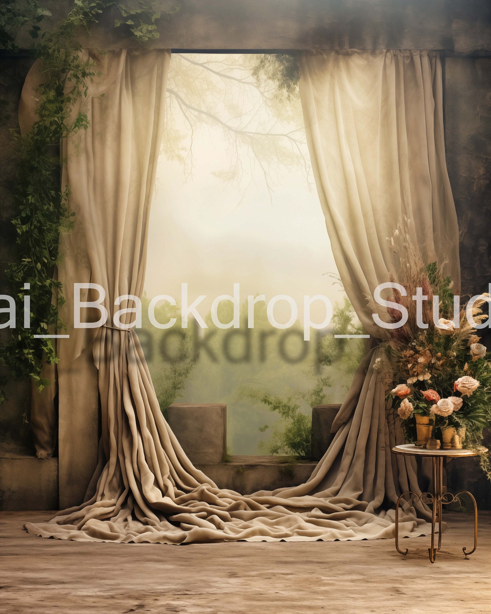 Scenic Outlook Set of 8 Digital Backdrops, Maternity Backdrop Overlays ...