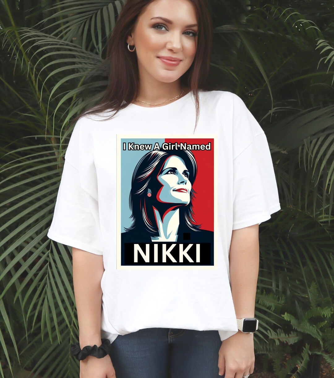 Political Tshirt for Nikki Haley Fun Shirt Funny Nikki Haley Gift for ...