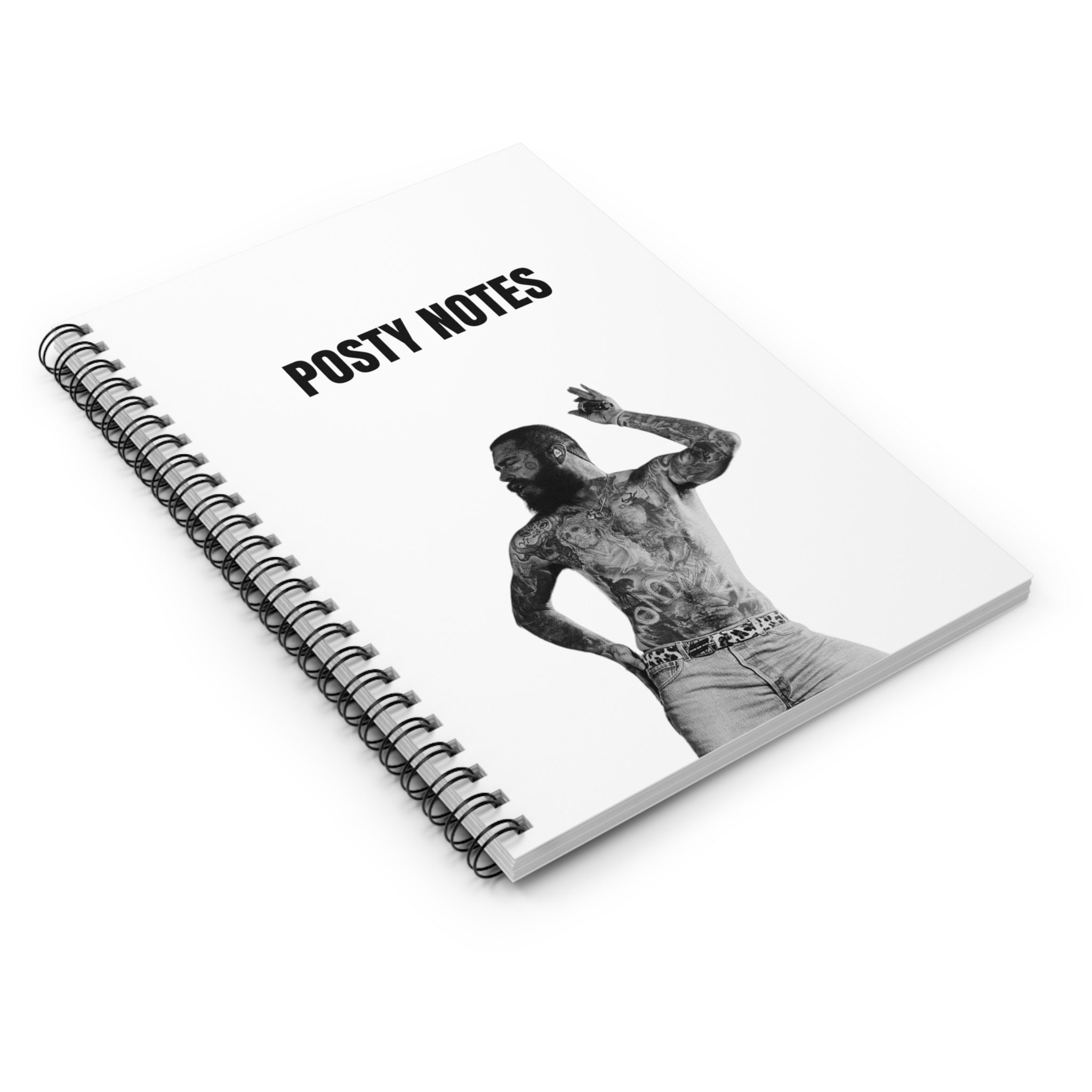 POSTY NOTES Post Malone Post-it Notes Posty Notepad Notes Spiral ...