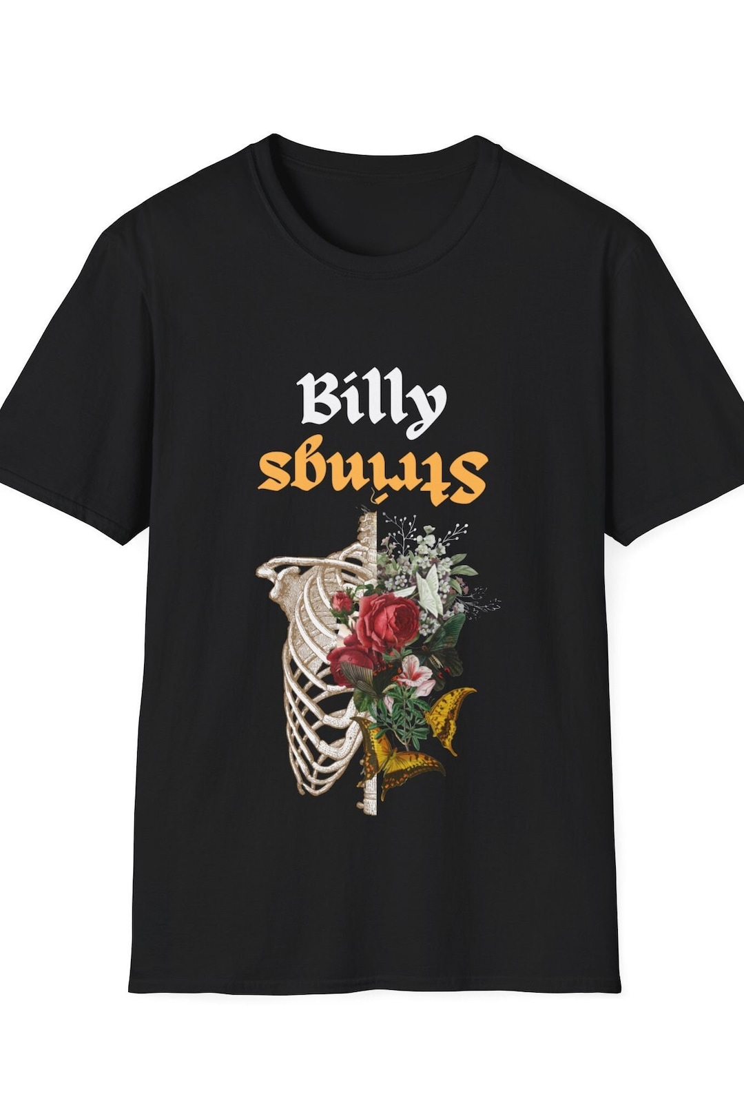 Billy Strings | Bluegrass | Goat | Skeleton | Butterfly | Rose | Unisex ...