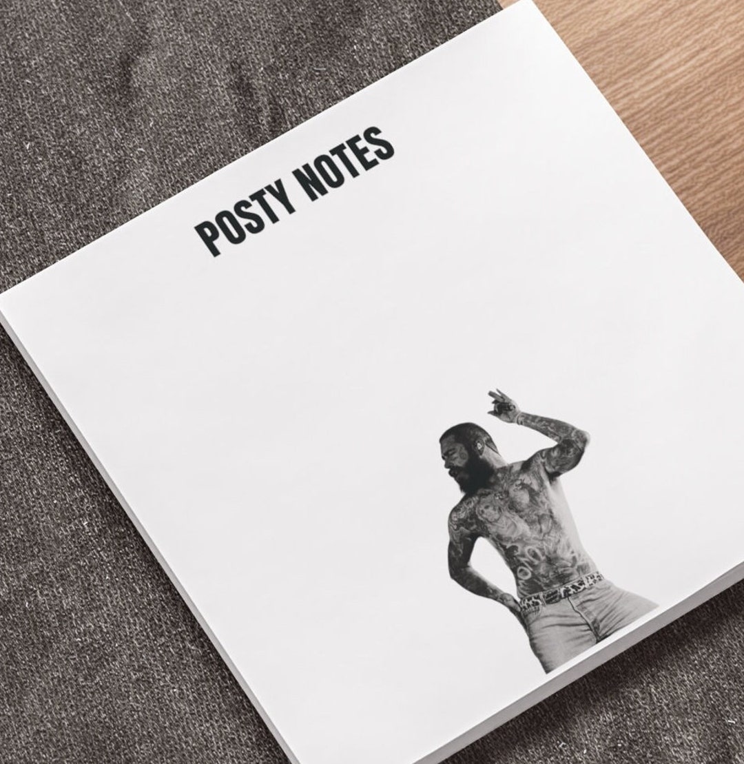 POSTY Notes Post-it Note Pads | Post Malone | Music | Post-it | Posty ...