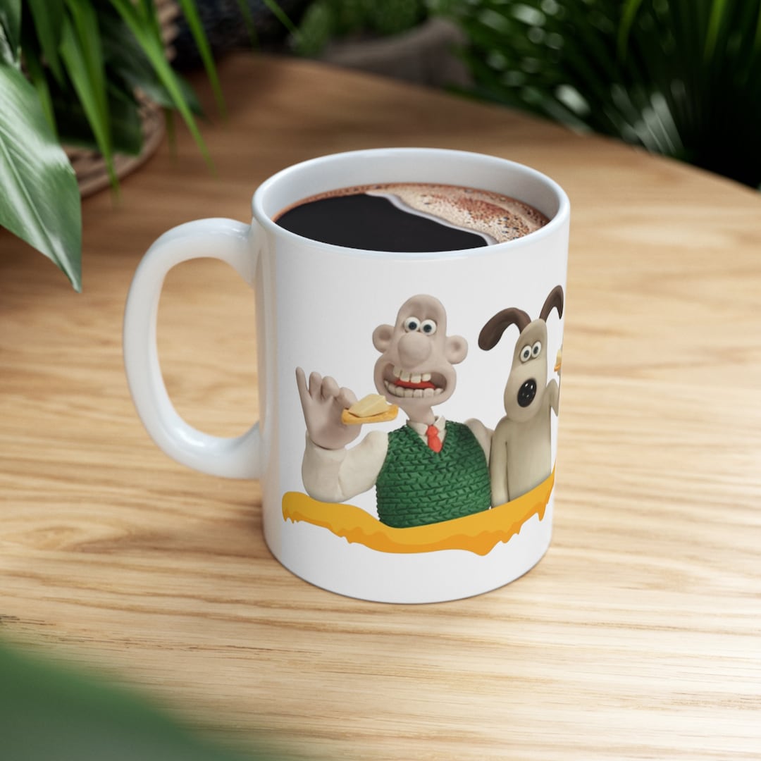 Wallace and Gromit Mugs Gromit Dog Lovers Gift for Him - Etsy
