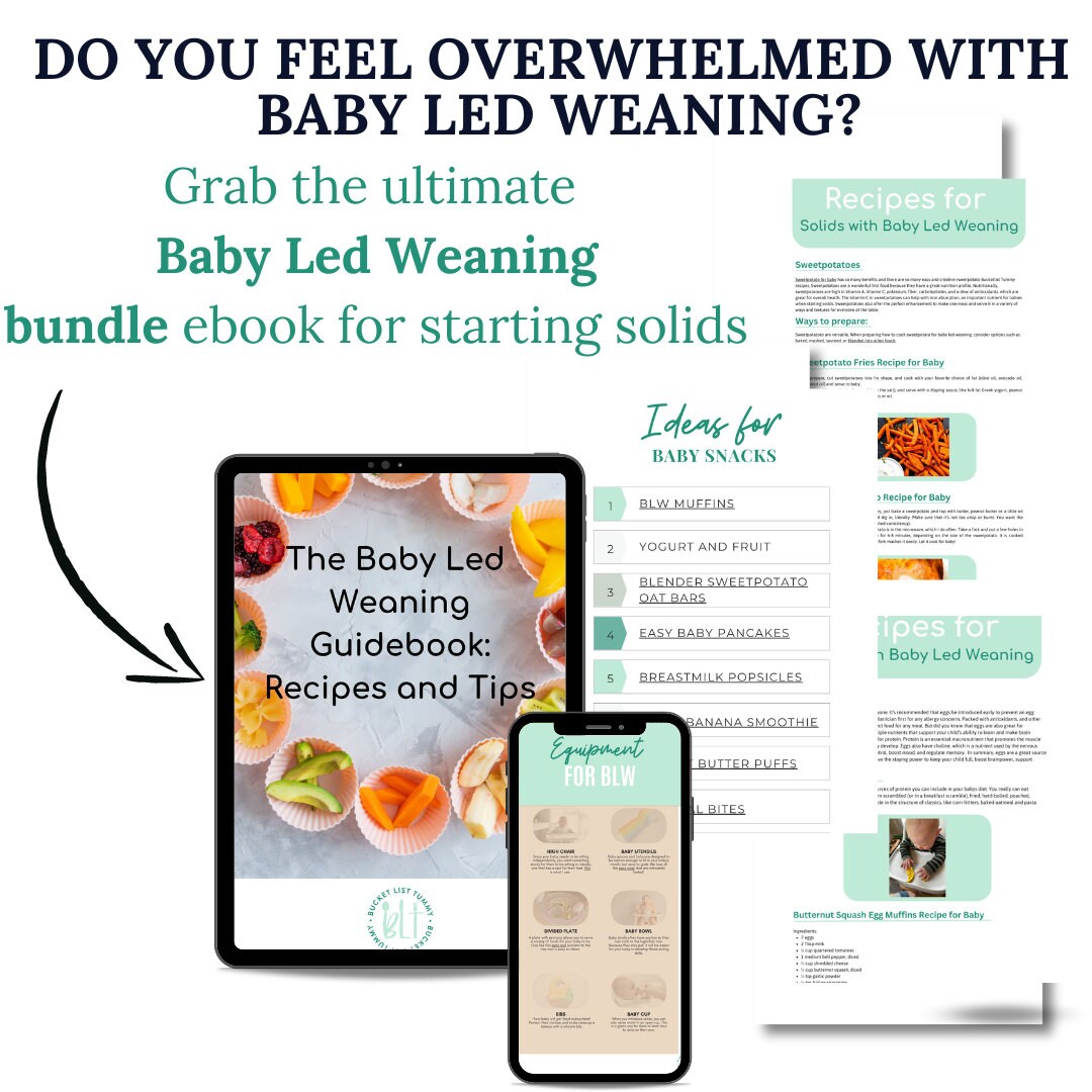 Baby Led Weaning: Ultimate Guide to Starting Solids (guides, Foods to ...