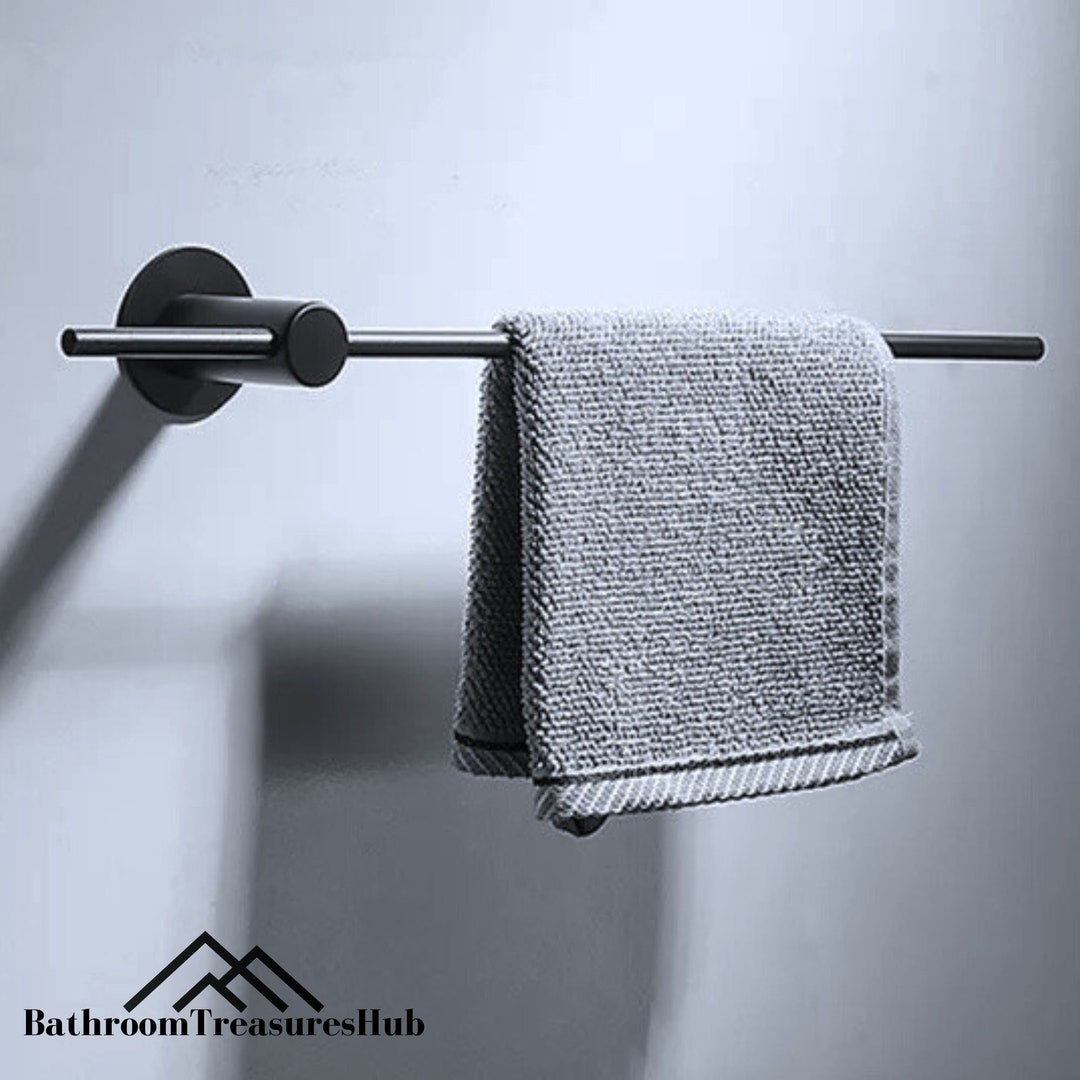 Wall Mounted Towel Rack, Towel Bar, Hand Towel Holder, Modern Towel ...