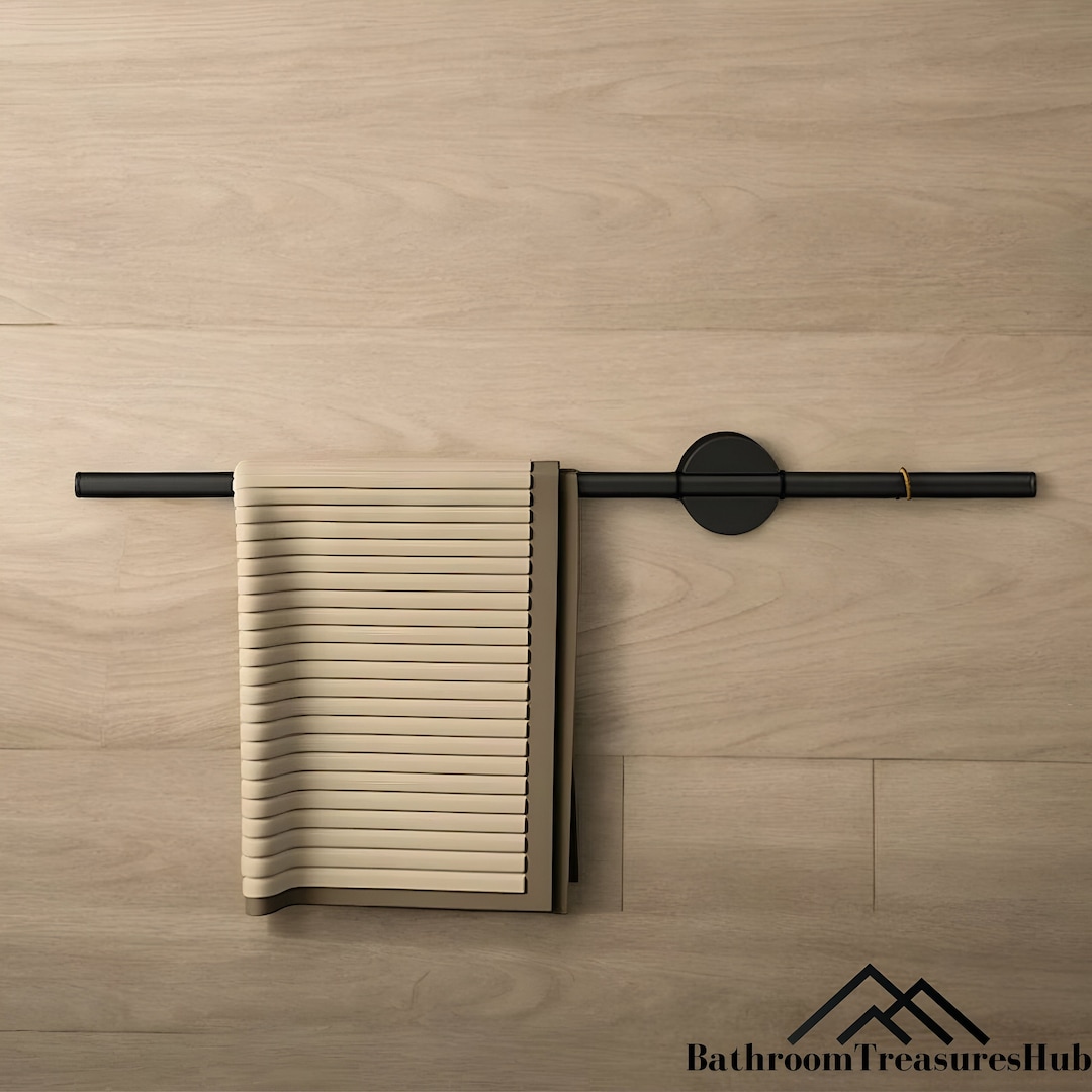 Wall Mounted Towel Rack, Towel Bar, Hand Towel Holder, Modern Towel ...