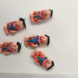 Flintstones Handmade Clay Figurines Magnets - Etsy