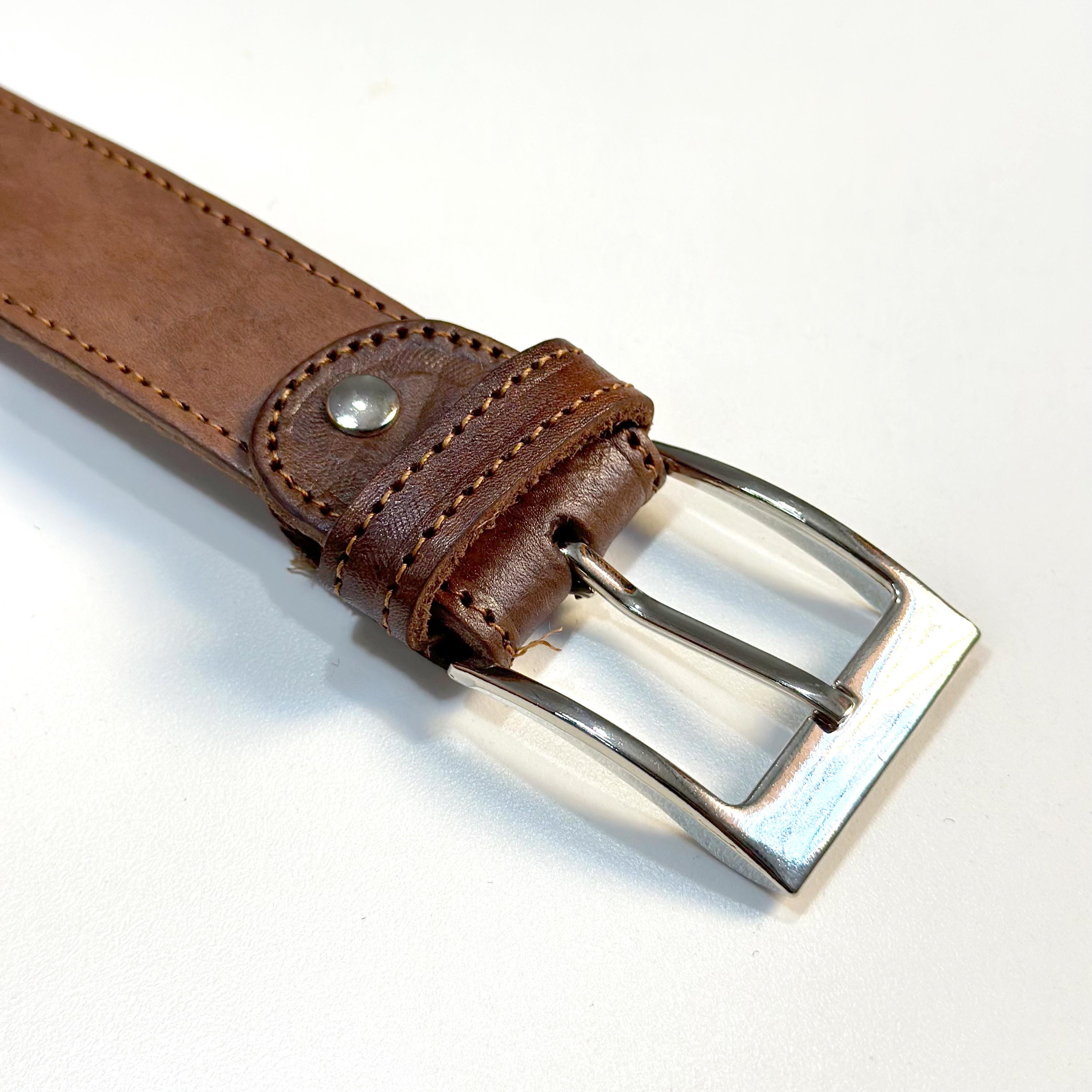 Handmade Rug Belt, Brown Leather Moroccan Rug Design Belt, Colored Rug ...