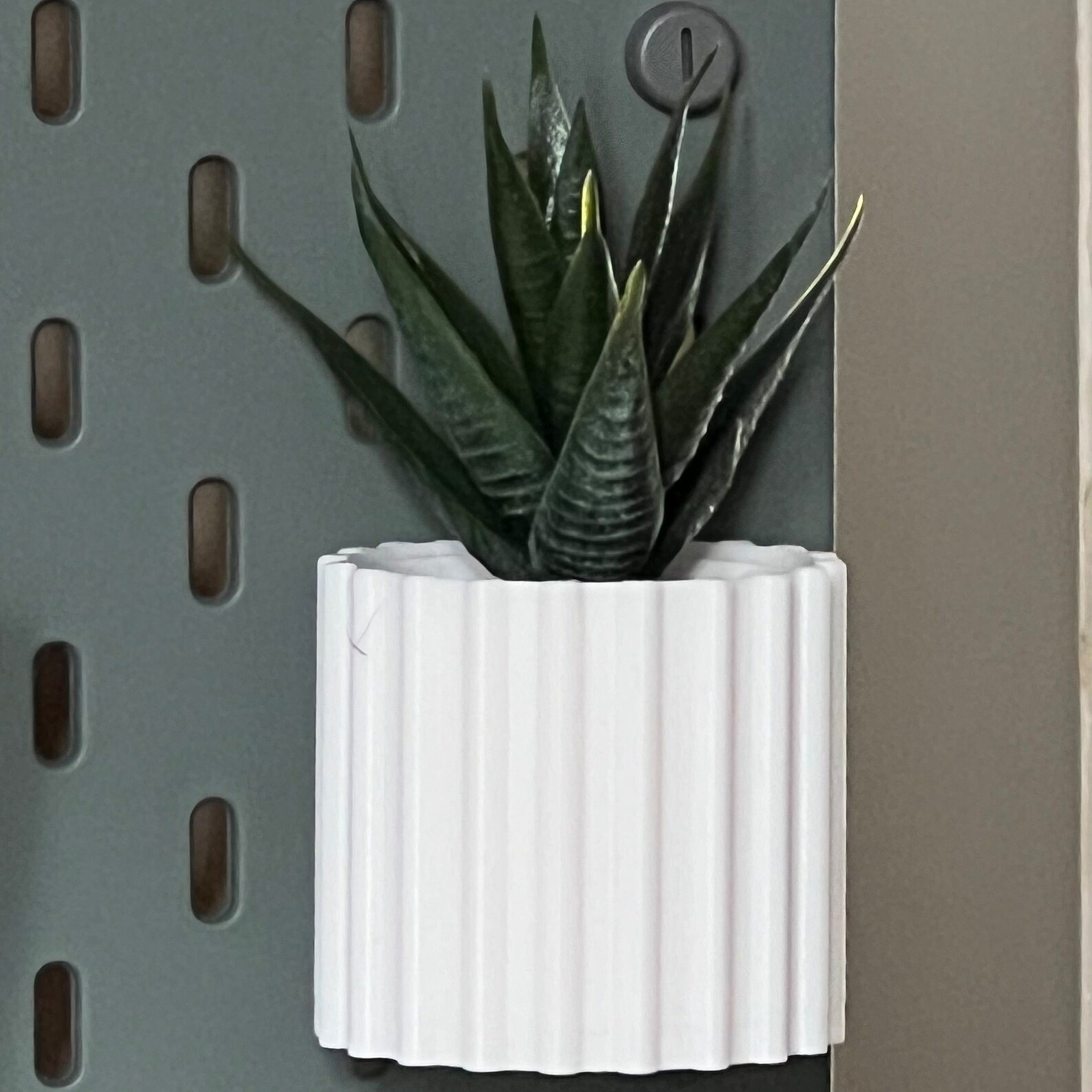 Skadis Plant Pot Bundle STL: 3D Printable Home & Office Decor for Ikea ...