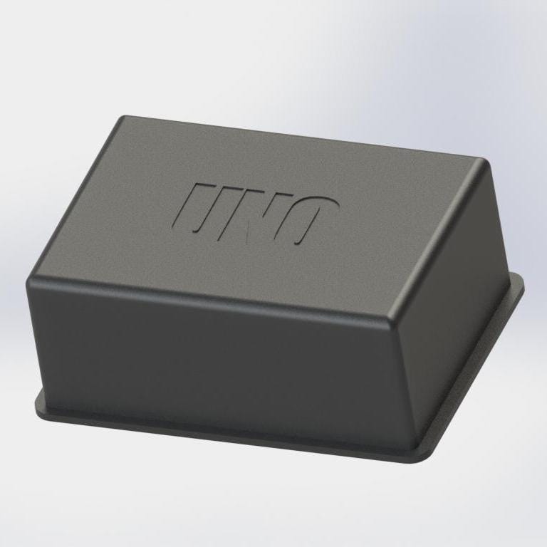 3D Printed Uno Card Game Storage Box STL File, Custom Uno Deck ...